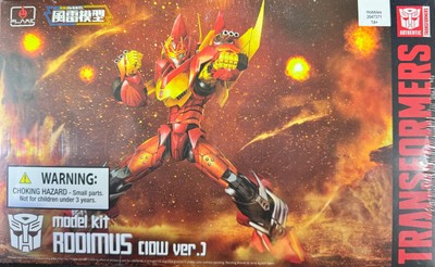 Transformers Flame Toys Furai Rodimus Model Kit, IDW Version—NIB—(US ...