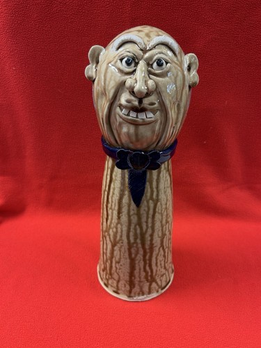 Mike Ledford Primitive Indigenous Southern Folk Art Pottery HAND SIGNED ...