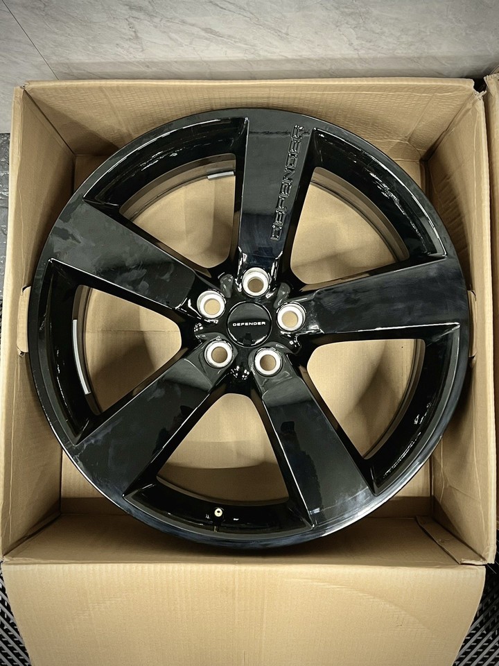 Land Rover Defender Genuine 5098 22” Alloy Wheels Black L663 90 110 130 ...