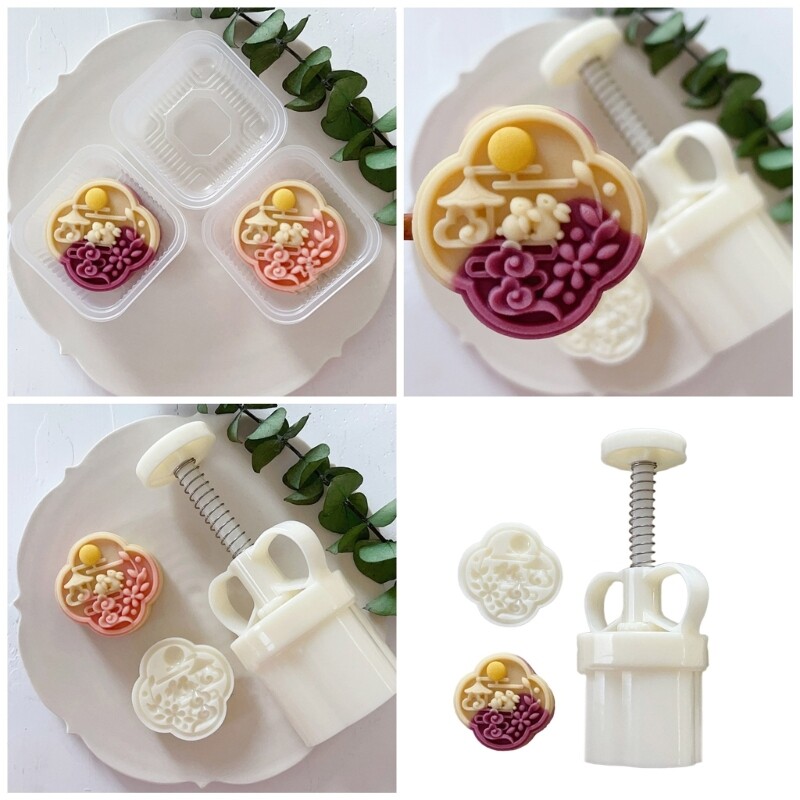 Versatile Mold Baking Hand Pressure Dessert Moulds Delicate | eBay