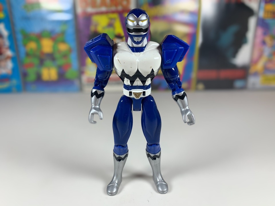 1998 Power Rangers Lost Galaxy Blue Astro Cycle Motorcycle | eBay