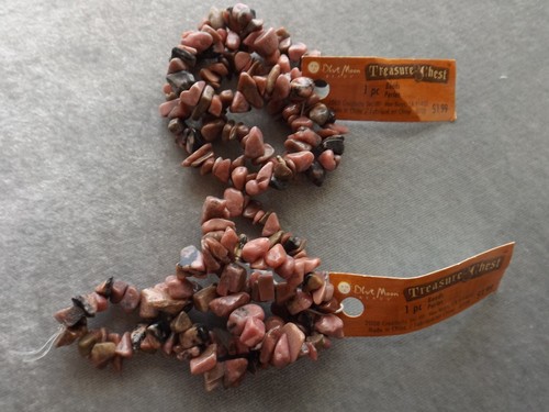 RHODONITE GEMSTONE SMALL CHIP BEADS + SMALL CLUSTERS/ BEADING CRAFTS | eBay
