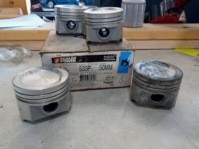 Sterling Pistons 533P .75mm Set of 4.Fits: Chrysler 2.5L 4cyl 1986-88(8 ...