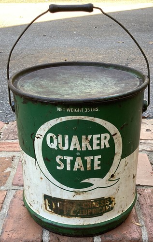 Vintage Quaker State 5 Gallon Motor Oil Can | eBay