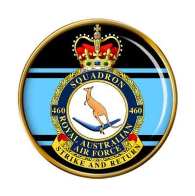 460 Squadron, RAAF Royal Australian Air Force Pin Badge | eBay Australia