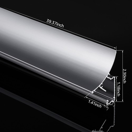 V-Shape?Aluminum?Channel for LED Strip Lights, Easy Installation, Pack ...