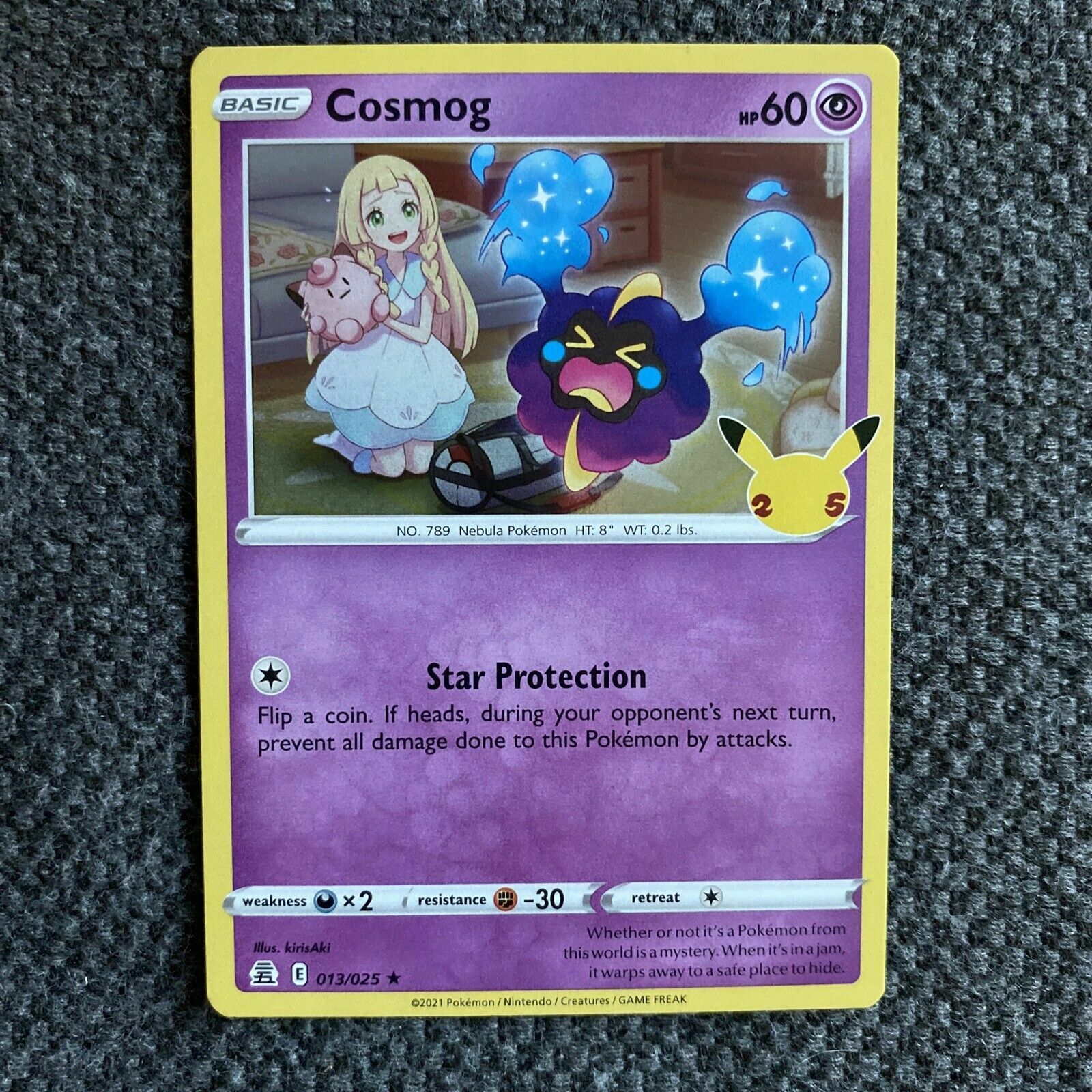 Cosmog 013/025 - Pokemon Tcg Celebrations - Holo - Near Mint (NM) | eBay