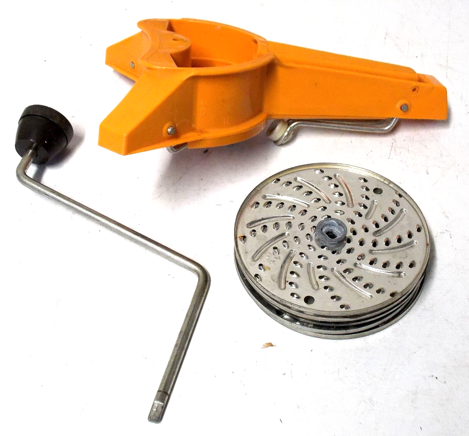 Mouli Julienne Vegetable Shredder Food Grater w/ 5 Disks made in France ...