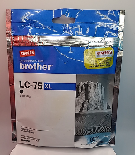 Brother LC-75 BK XL Black Ink Cartridge | eBay