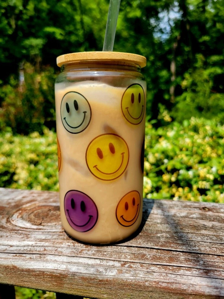 Drinking Smiley Face