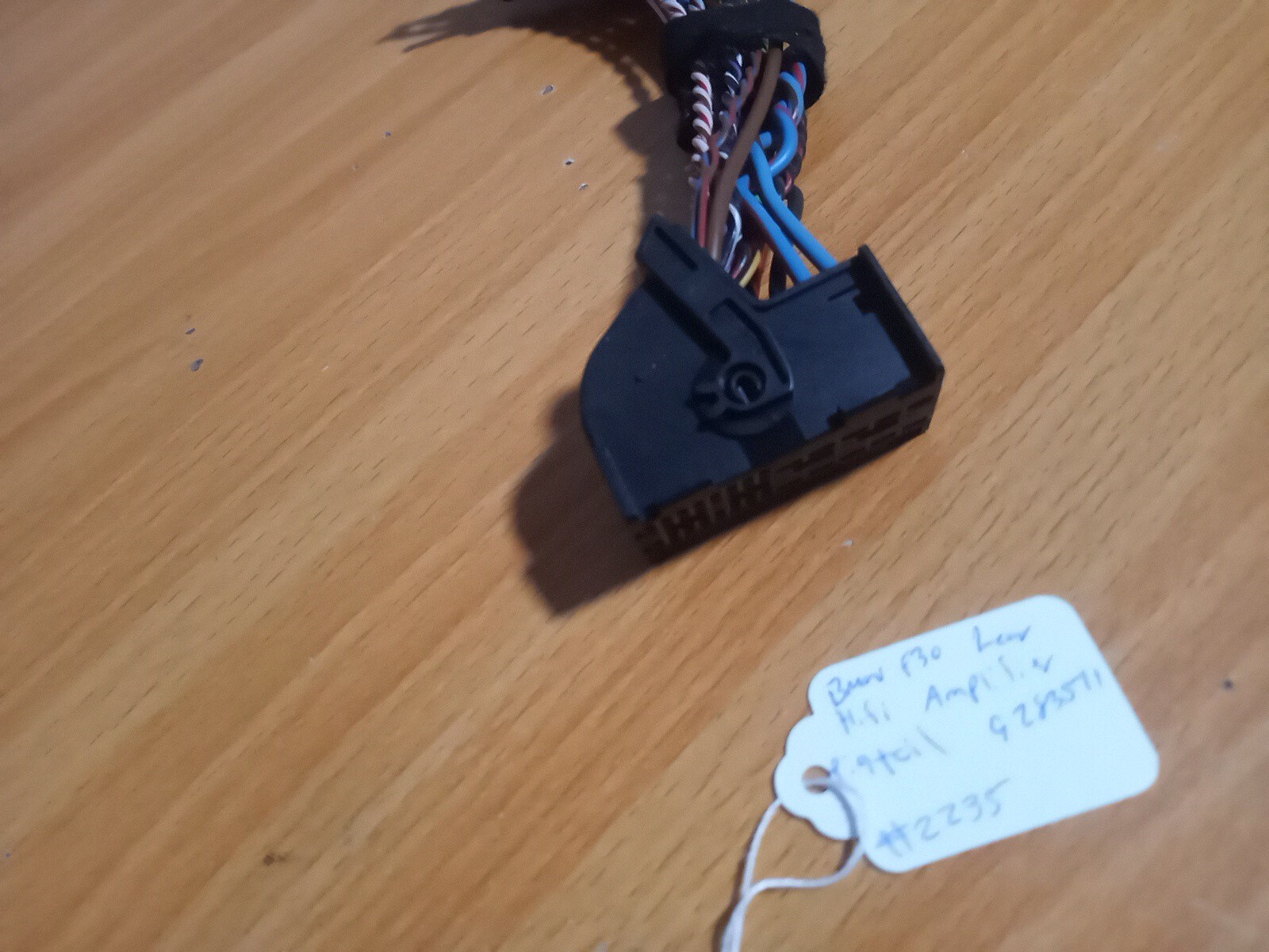 Bmw F30 Lear Hi Fi Amplifier Pigtail Plug Connector 9283511 | eBay