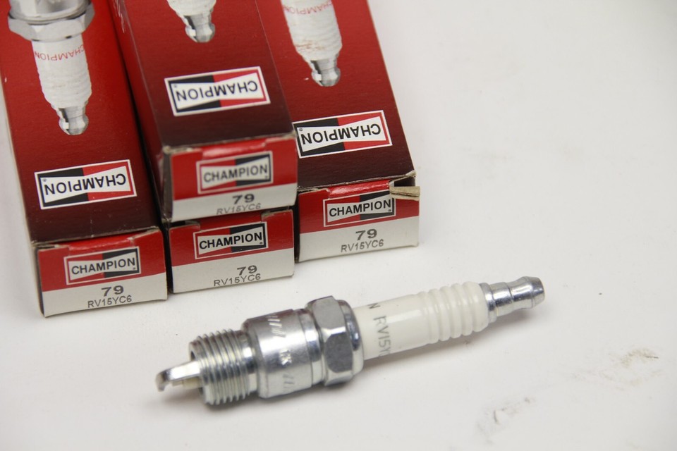 Champion 79 Spark Plugs RV15YC6 - 4 Pack | eBay