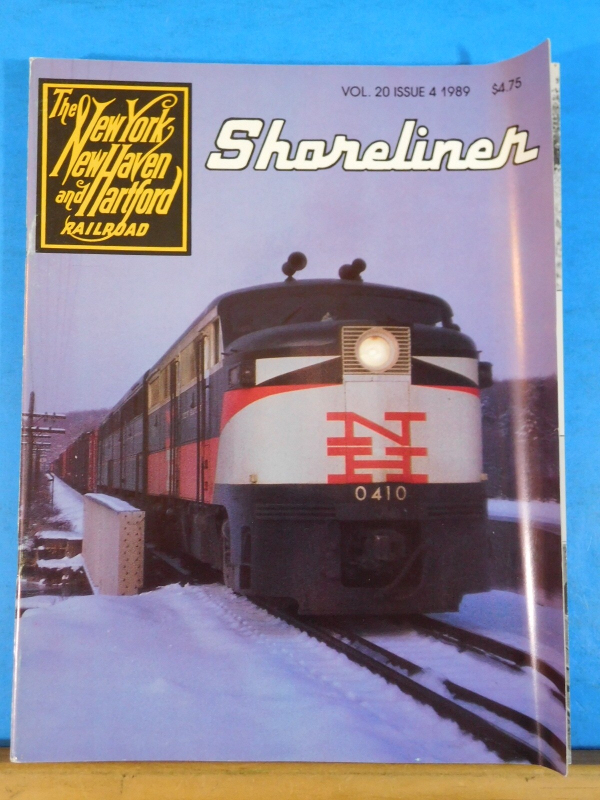 NYNH&H Shoreliner Vol 20 #4 1989 South station Cedar Hill Roundhouse ...