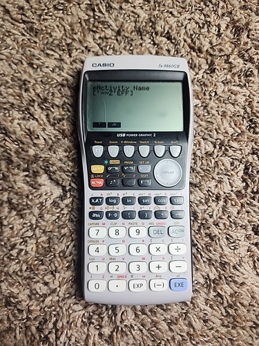 Casio Fx-9860gii SD 64kb USB Power Graphic Graphing Calculator ...