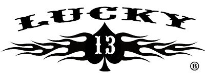 LUCKY 13 STICKER SPADE WITH FLAMES STICKER LRG | eBay