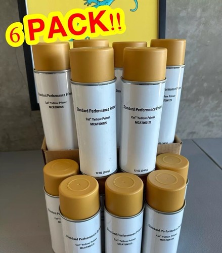 Cat (6 PACK) Standard Performance Primer - Yellow #MCAT000125 | eBay
