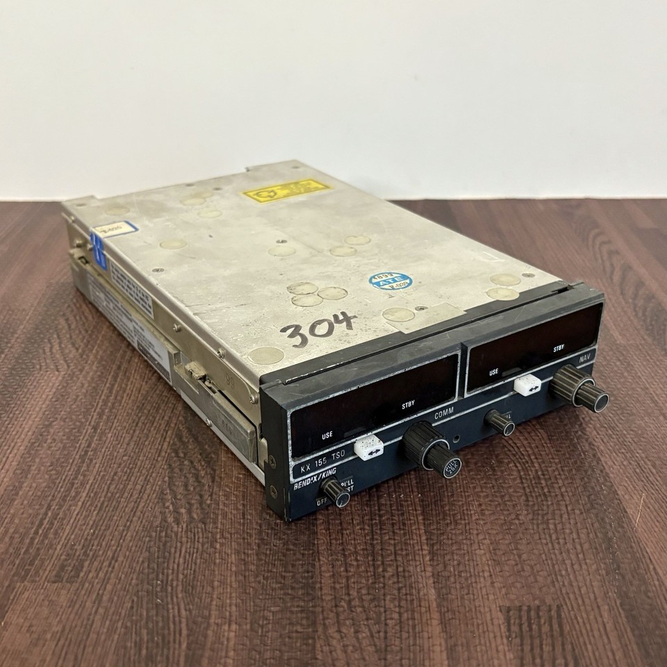 Bendix King KX 155 Nav/Com Glideslope 28 Volt 069-1024-43 - 30 Day ...