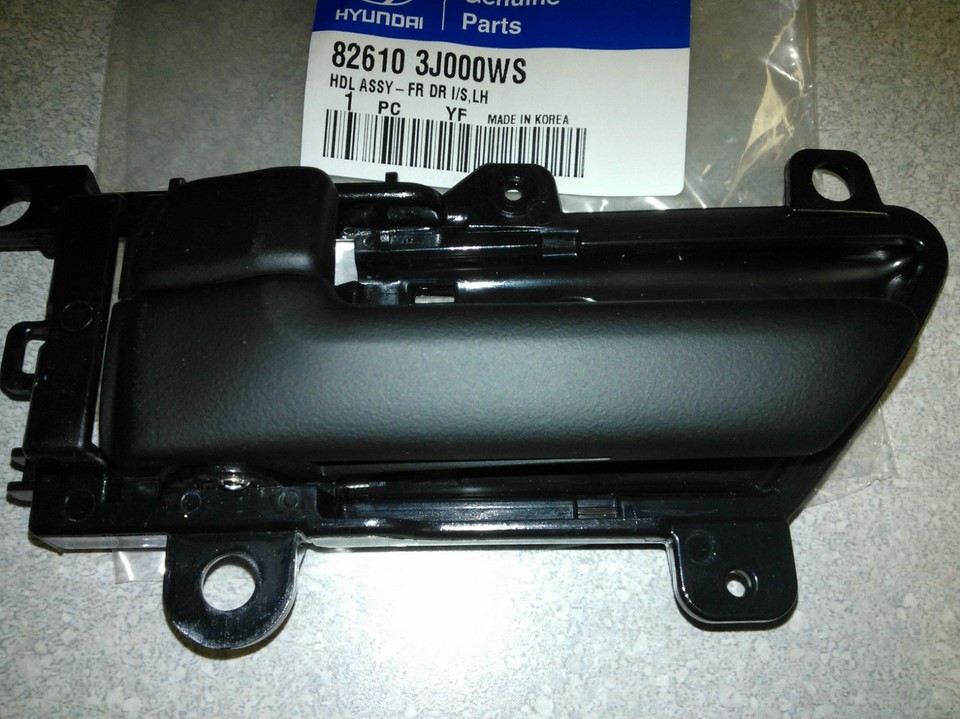 GENUINE OE 2006-2012 Hyundai Veracruz INSIDE DOOR HANDLE LH F/R (82610-3J000-WS) | eBay