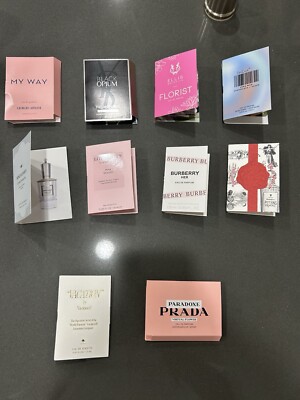 Set Of 10 - Perfume - Giorgio, YSL, Ellis Brooklyn, Love Notes, & More ...