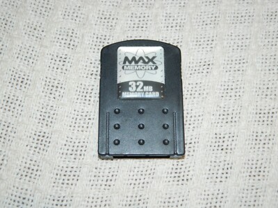 Max Memory 32 MB 32MB for Playstation 2 PS2 Memory Card Black | eBay