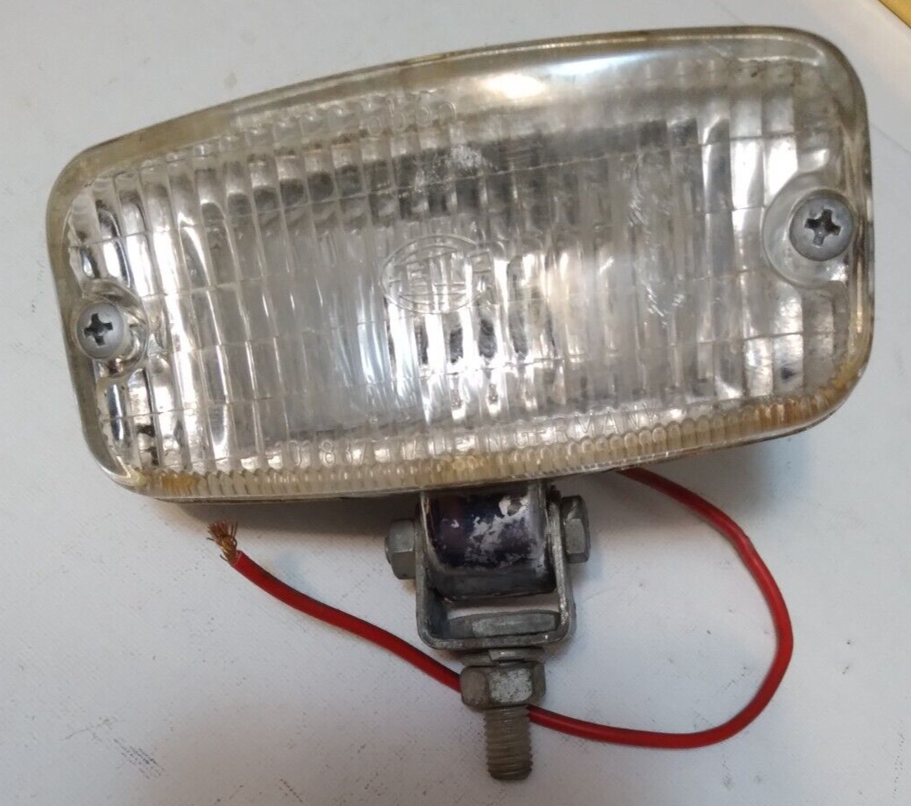 Vintage HELLA Back up Light - 101887 Includes Mounting Hardware Chrome ...