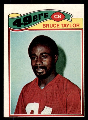 1977 Topps Bruce Taylor # 94 San Francisco 49ers | eBay