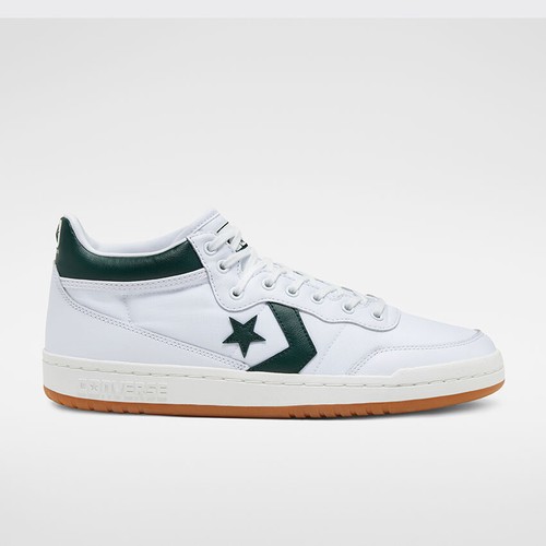 Converse CONS Fastbreak Pro Mid White Emerald Gum Skate Shoes 166247C Unisex | eBay
