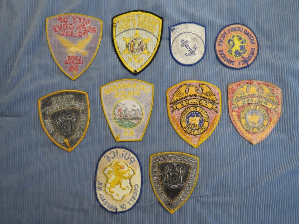 10 Different New York Police Patches | eBay