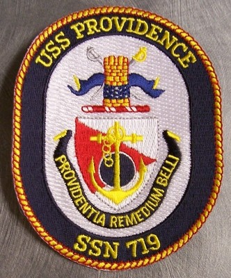 Embroidered Military Patch U S Navy ship Submarine USS Providence SSN ...