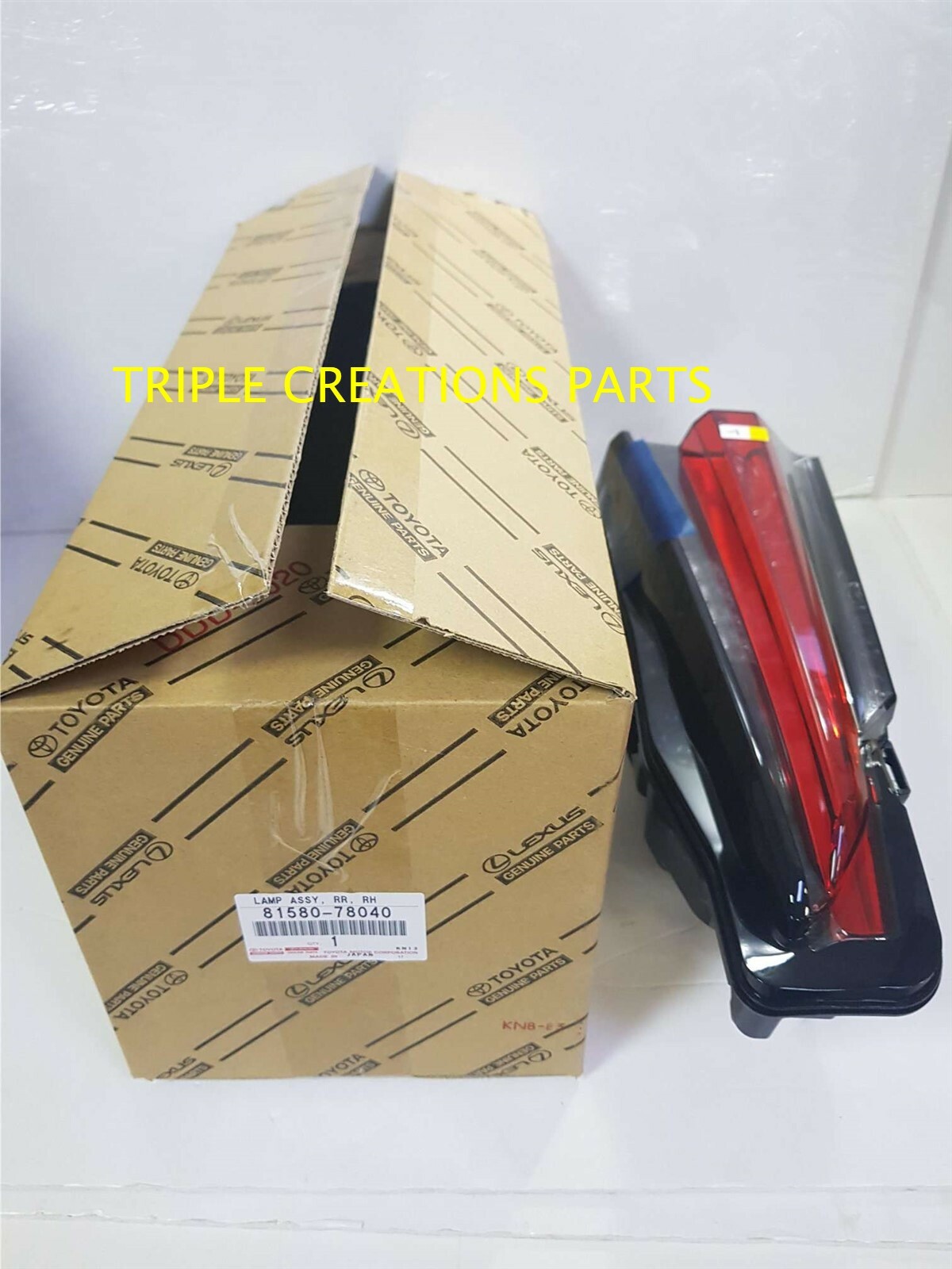Toyota Lexus Genuine 8158078040 Lamp Assy Rr RH 81580-78040 OEM | eBay