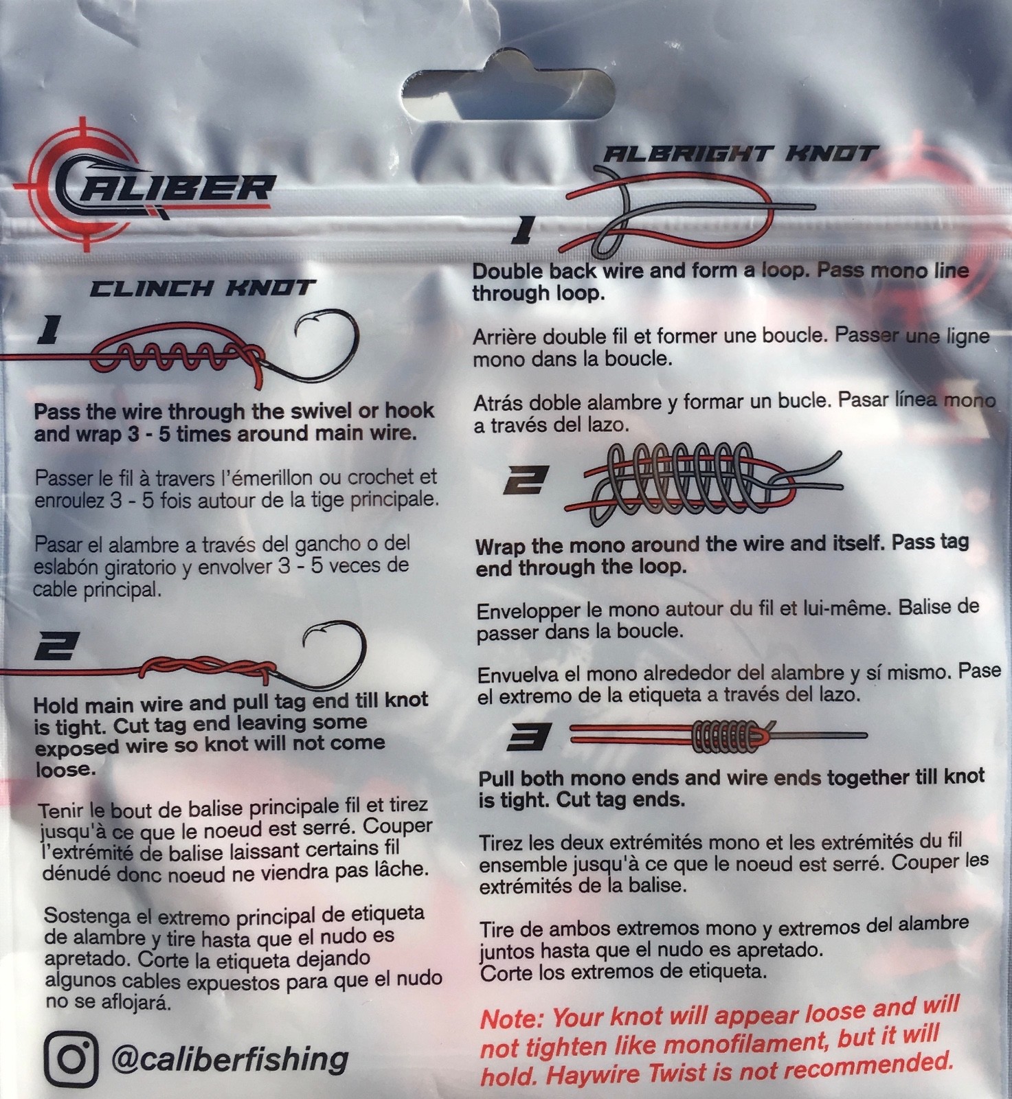 Caliber Titanium Fishing Leader Wire 20lb-15ft | eBay
