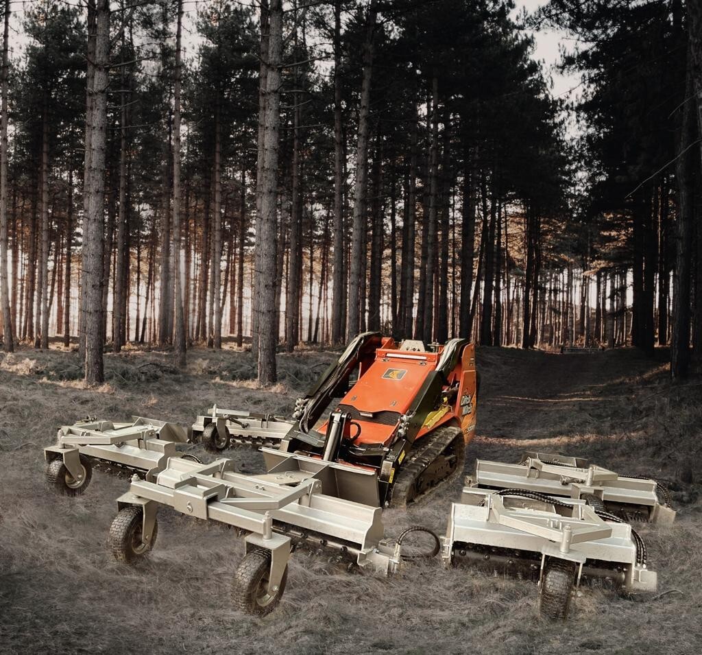 2024 Gen4 Power Rake For Toro Dingo, Boxer, Vermeer, DW, Mini Skid ...