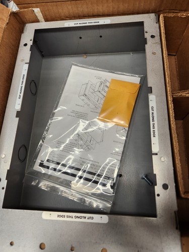 Crestron TST-902-DSW-BB Recess Wall-Mounted Metal Back Box | eBay