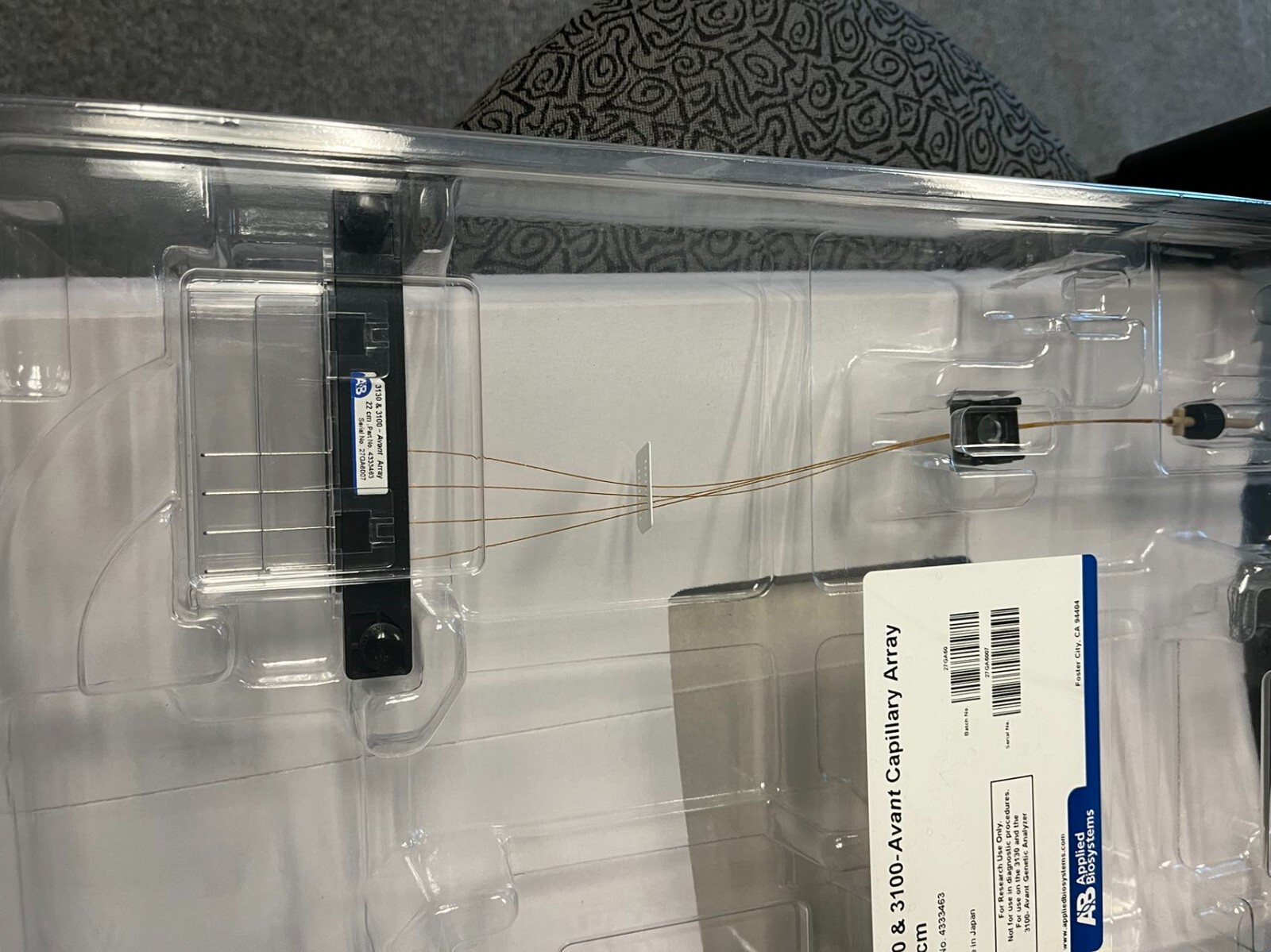 Applied Biosystems 3130/3100 Avant Genetic Analyzer Array 22cm (4333463 ...