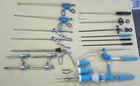 18pc Laparoscopic Gynecology Surgery Set 5mmx330mm Reusable Surgical ...