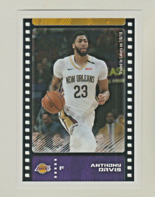2019-20 Panini Sticker Collection MINI STICKERS #366 ANTHONY DAVIS ...