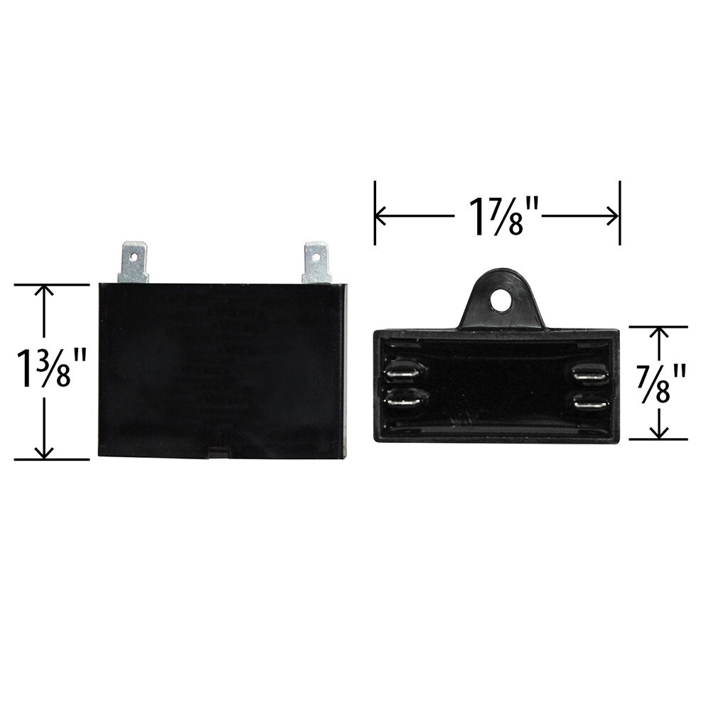 Mini Split Capacitor - 5 mfd 5 uf - 450V - 4 Terminal - 50/60HZ | eBay