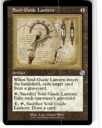 Soul-Guide Lantern (Schematic) The Brothers' War: Retro Frame Artifacts ...
