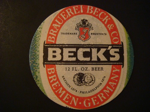 Bière dessous de Verre : Brauerei Beck & Co Beck's Bier ~ Bremen ...