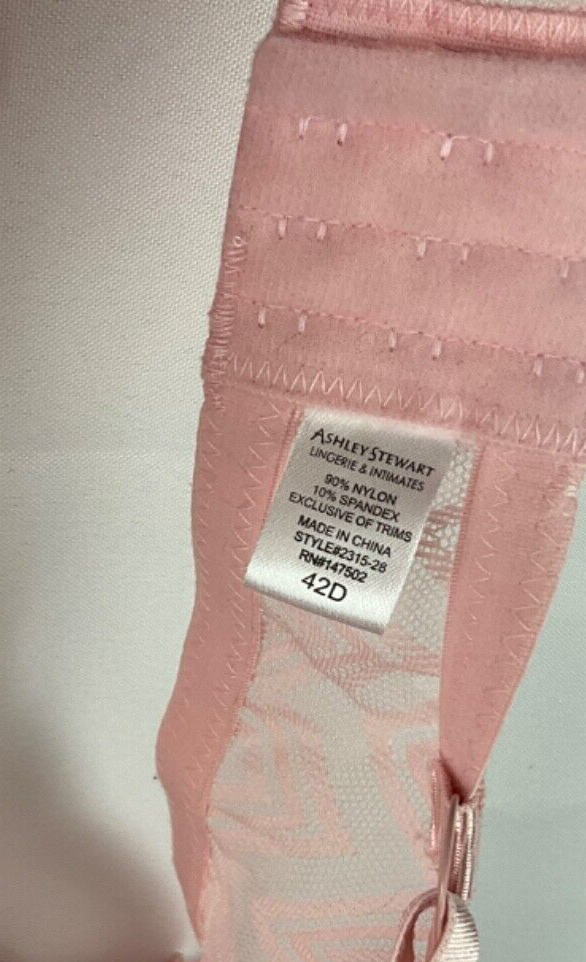 Ashley Stewart Butterfly Padded Underwire Fun & Flirty Bra Size 42D ...