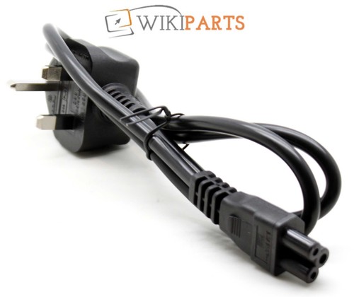 Brand New IEC C5 Clover Leaf Power Cable 3 Pin UK Plug for Laptops and ...