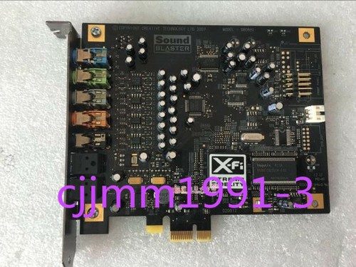 1PC USED Creative Sound Blaster X-Fi Xtreme Fidelity PCIe Sound Card ...