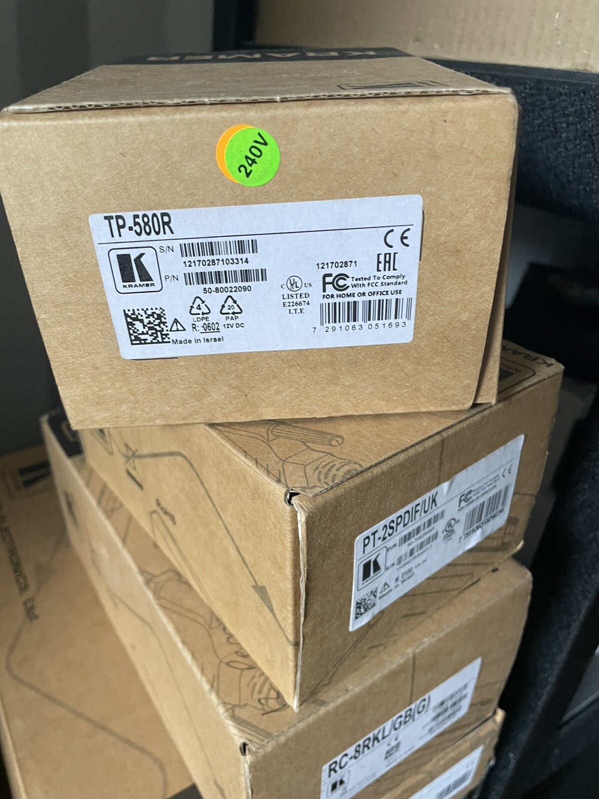 Tp-580r kramer HDMI Rs-232 IR Over HDBaseT RX 70m for sale online | eBay UK