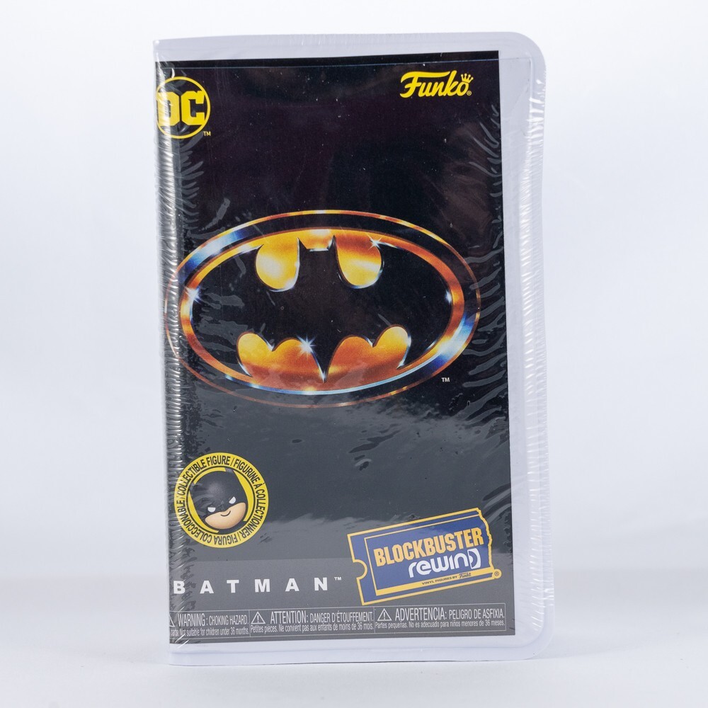 Funko Blockbuster Rewind Batman 1989 Batman Vinyl Figure Chance of ...