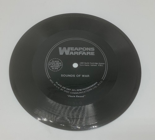 Disc Communications- Weapons and Warfare - 1963 7” 33rpm Flexi Record ...