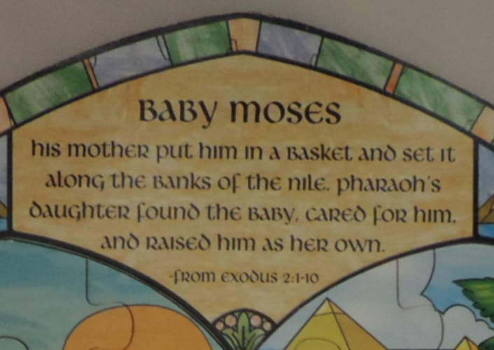Wooden Bible Story Puzzles ~ Baby Moses by Melissa and Doug | eBay
