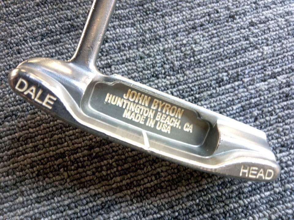 John Byron Long Neck Copper Face Putter Dale Head Bottom Answerlimited ...