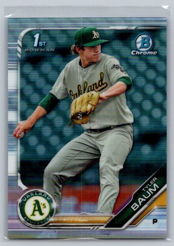 2019 Bowman Draft Chrome Tyler Baum Oakland Athletics #BDC-109 | eBay