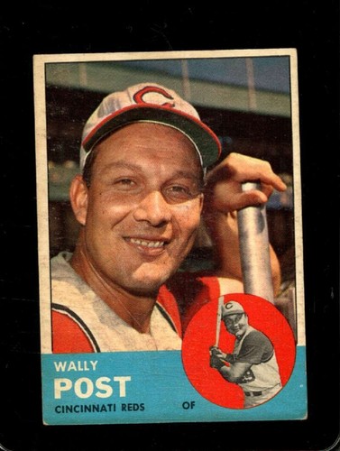 1963 TOPPS #462 WALLY POST VG+ REDS *X72614 | eBay