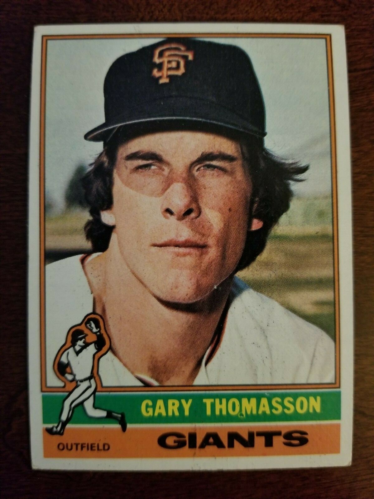 Gary Thomasson San Francisco Giants Outfield Topps 1976 | eBay